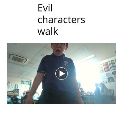 Book Creator | Evil Walk