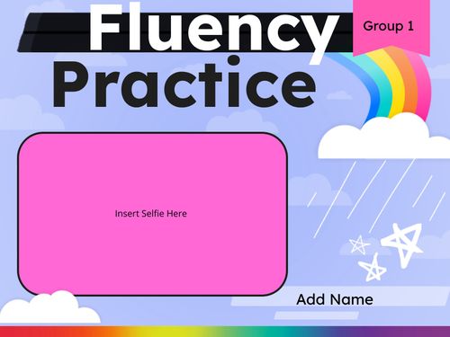 Book Creator | Fluency Practice - Group 1