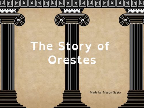 Book Creator | The Story of Orestes