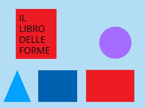 Book Creator | IL LIBRO DELLE FORME