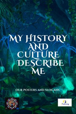 Book Creator | OUR POSTERS AND SLOGANS