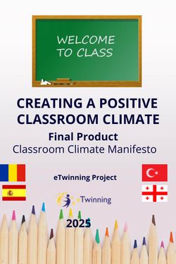 Book Creator | Classroom Climate Manifesto