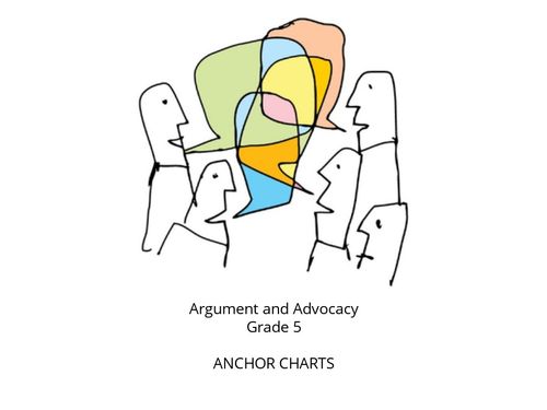 Book Creator | Anchor Charts ~ Argument Advocacy
