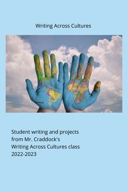 Book Creator | Writing Across Cultures
