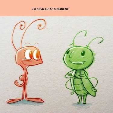 Book Creator | La cicala e le formiche