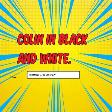Book Creator | HQ Colin em Preto e Branco