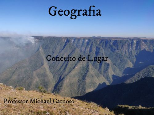 Book Creator | Geografia - Conceito de lugar