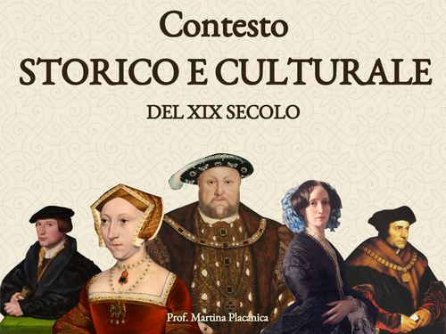 Book Creator | Contesto Storico e Culturale del XIX secolo