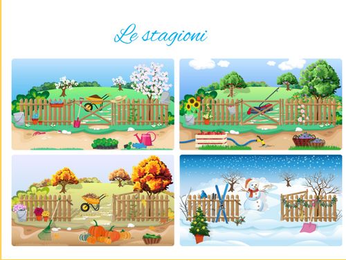 Book Creator | libro delle stagioni