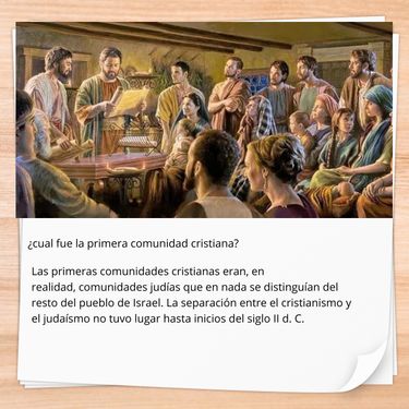 Book Creator | ¿La primera comunidad cristiana?