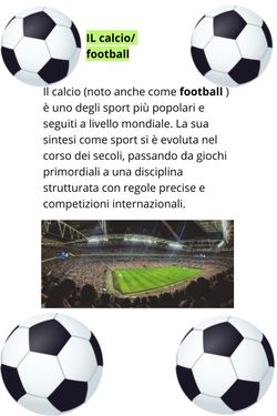 Book Creator | il calcio
