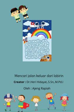 Book Creator | Bermain maze labirin mencari jalan keluar