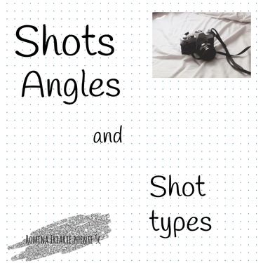Book Creator | Shot angle and shot types