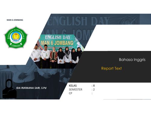 Book Creator | report text