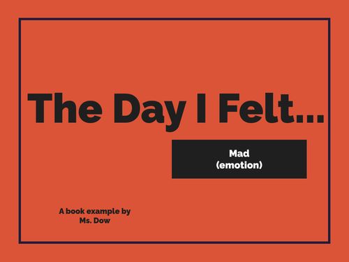 Book Creator | The Day I Felt...