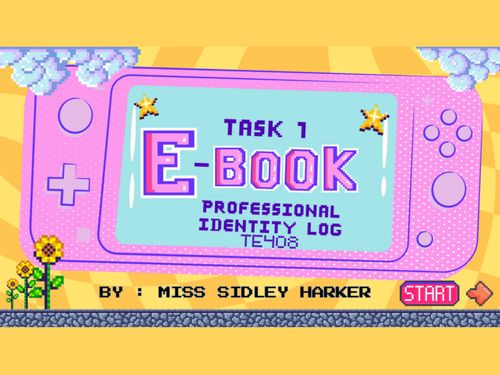 Book Creator | PROFESSIONAL IDENTITY LOG_TE408