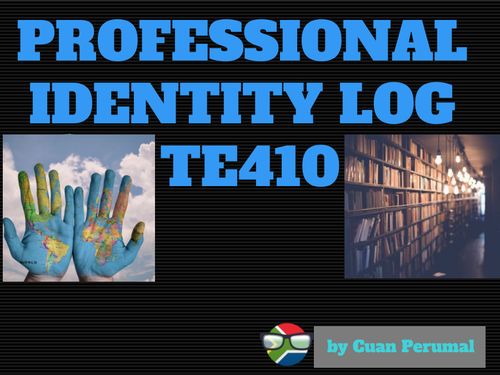 Book Creator | Cuan Perumals Professional Identity Log