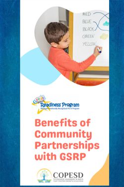 Book Creator | Community Benefits of GSRP