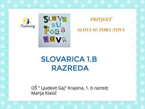 Book Creator | Slova su fora nova