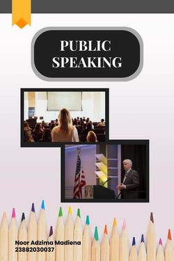 Book Creator | Public Speaking