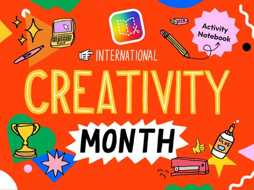 Book Creator | Creativity Month Activity Notebook