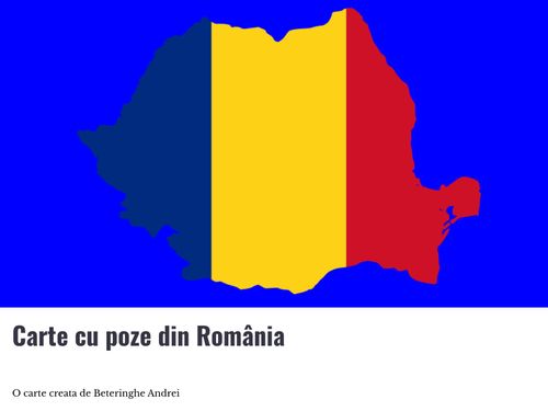 Book Creator | Carte cu poze din Romania