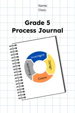 Book Creator | (copy) TEMPLATE Process Journal