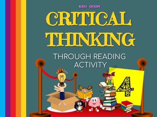 Book Creator | CRITICAL THINKING THROUGH READING ACTIVITY