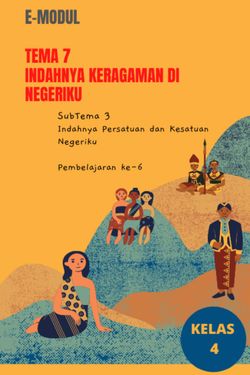 Book Creator | E-Modul Kelas 4 I Tema 7 ST 3 - PB 6