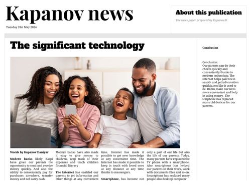 Book Creator | Newspaper