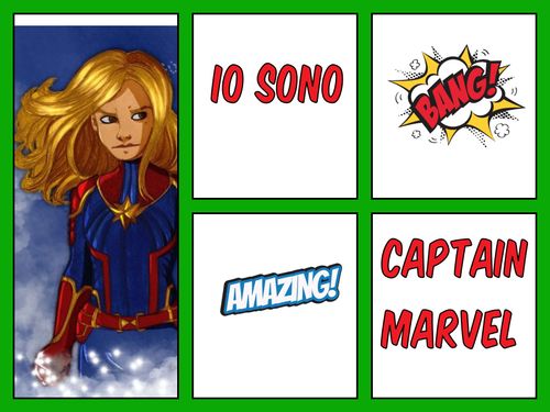 Book Creator | Captain marvel