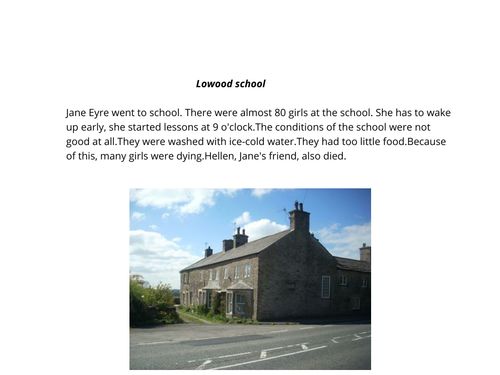 Book Creator | Lowood School