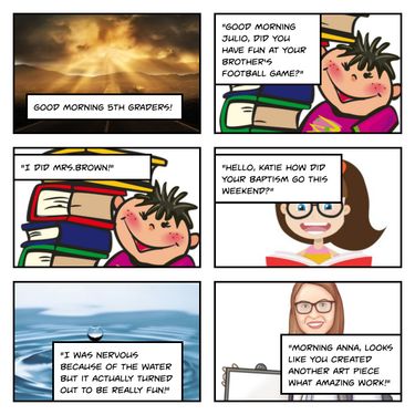 Book Creator | Mrs.Brown's Mourning Class Routine