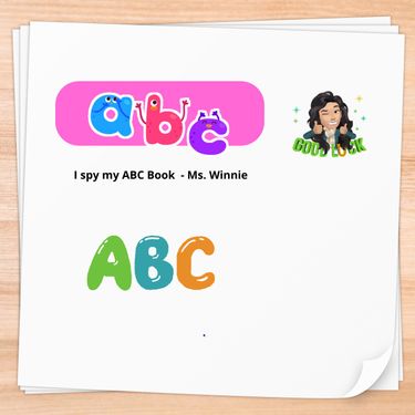 Book Creator | I spy My ABC
