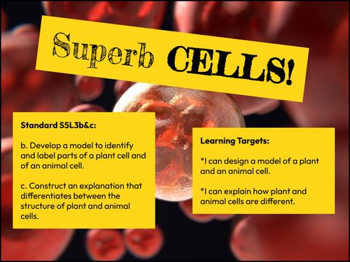 Book Creator | Superb Cells! (S5L3b&c)