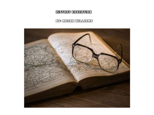 Book Creator | Megans history book