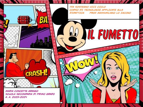 Book Creator | APPROFONDIMENTO DISCIPLINARE: IL FUMETTO