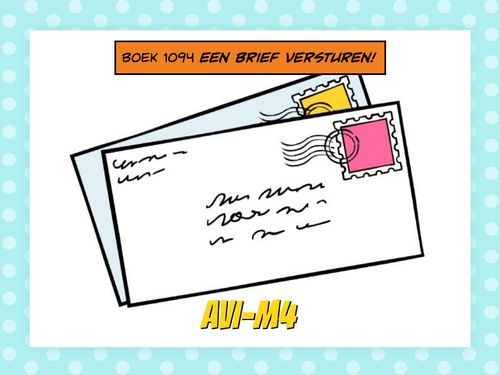 Book Creator | Boek 1094 Een brief versturen!