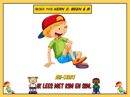 Book Creator | Boek 1413 kern 2: been & b