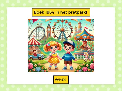 Book Creator | Boek 1964 In het pretpark!