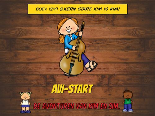 Book Creator | Boek 1249 3.Kern Start: Kim is Kim!