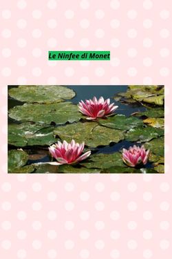 Book Creator | LE NINFEE DI MONET