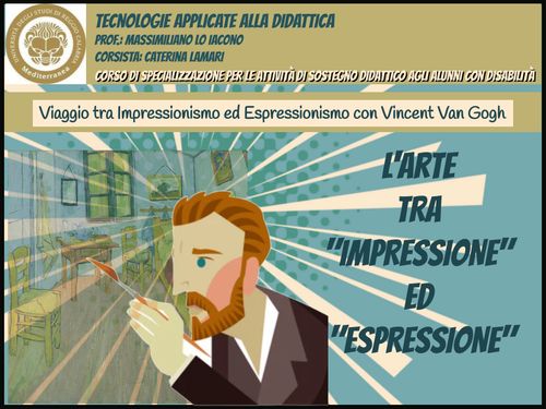 Book Creator | Viaggio tra Impressionismo ed Espressionismo con Vincent Van Gogh