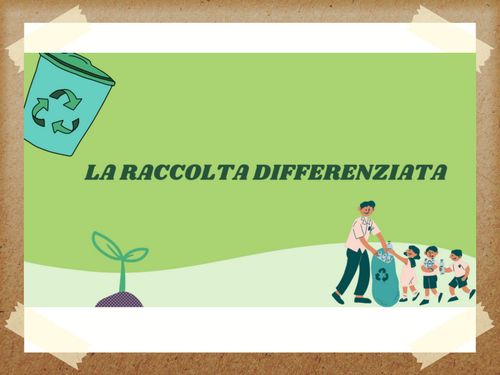 Book Creator | La raccolta differenziata