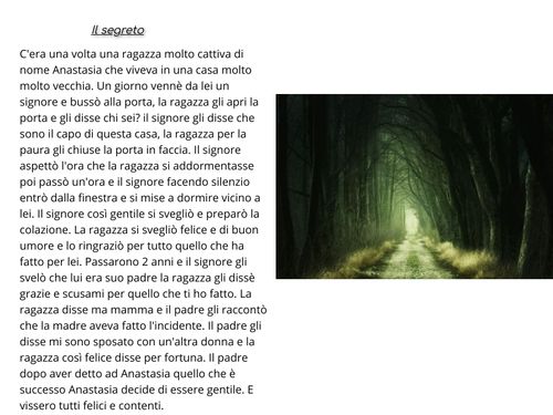 Book Creator | Il segreto