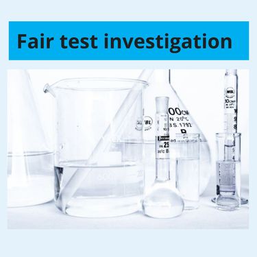Book Creator | fair test investigation