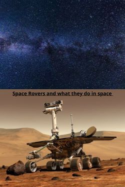 Book Creator | All about Space Rovers