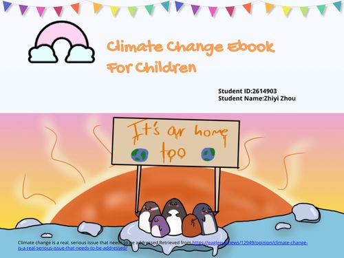 Book Creator | Terrible climate change！