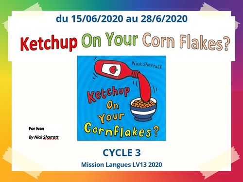 Book Creator | (copy) C3 KETCHUP ON YOUR CORNFLAKES