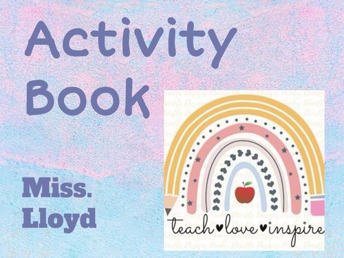 Book Creator | Activity Book